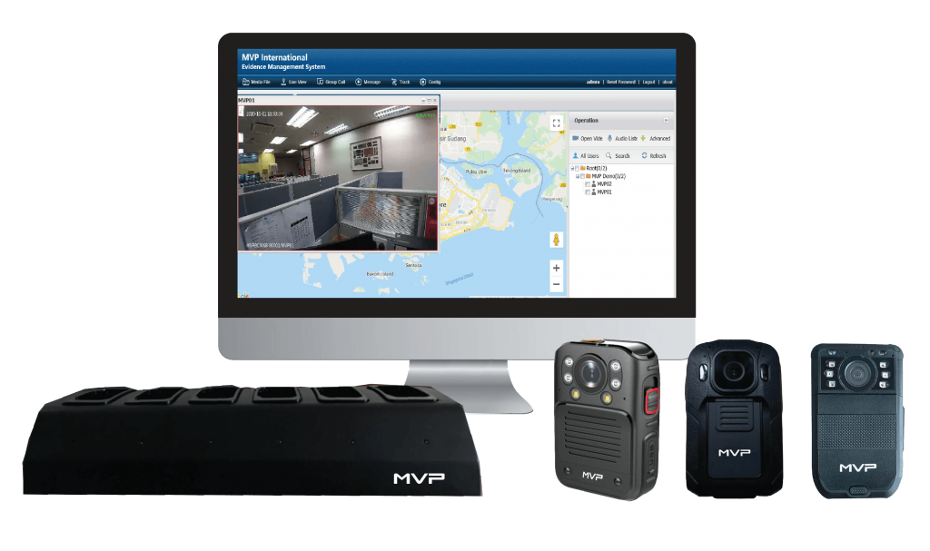 Video Management System with Body Worn Cameras | MVP International